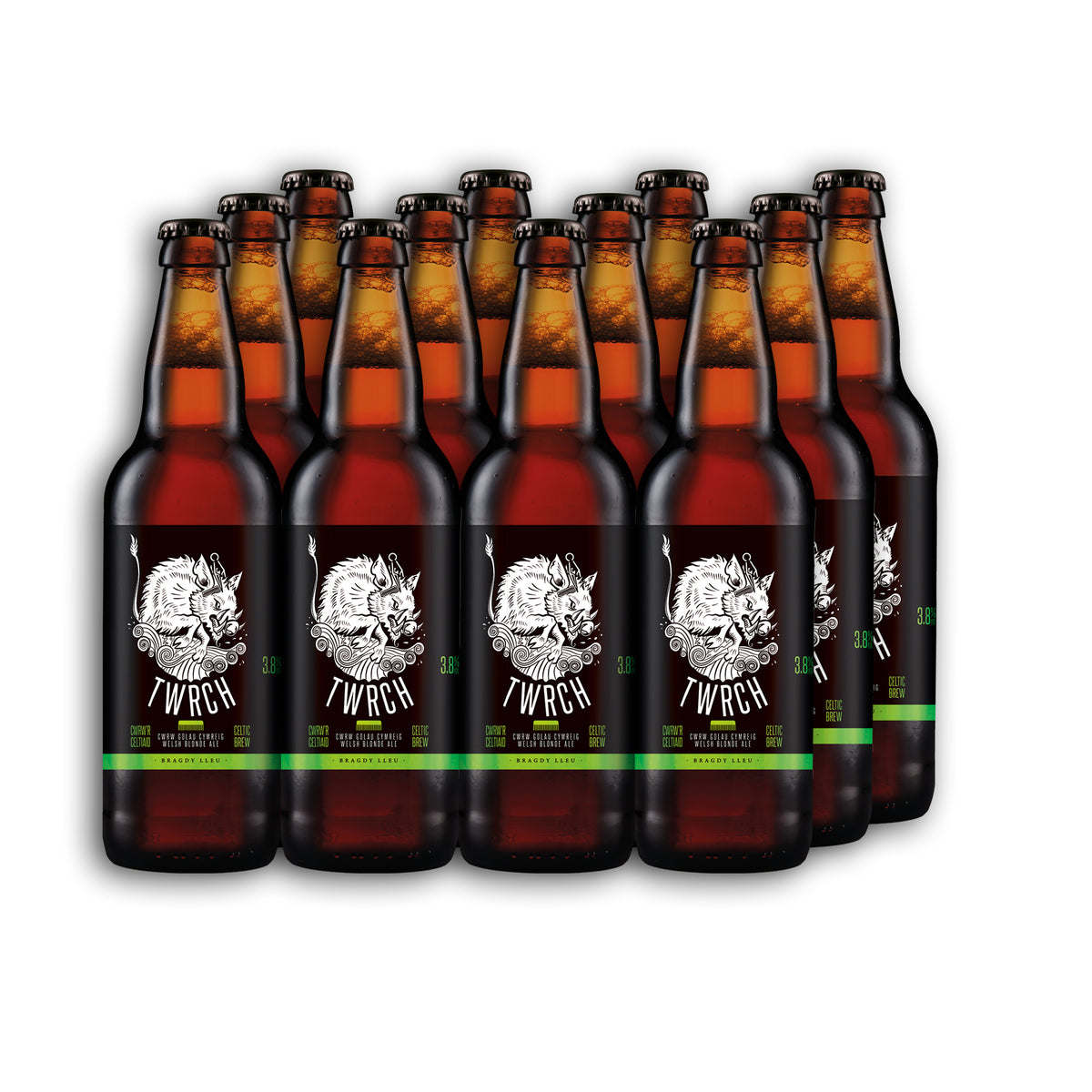 Case of Twrch, 12 x 500ml Bottles – Bragdy Lleu Cyf